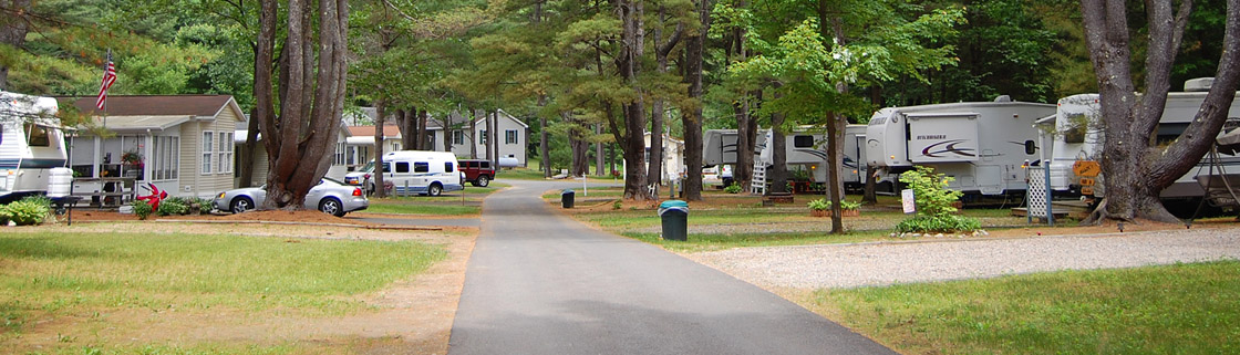 Map of Ledgeview RV Park & Campsites in Lake George NY